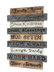Family Rules Rustic Signs- 2 Colour Choices – Huntress Homewares